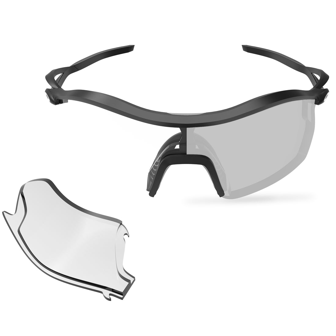 Custom Prescription Lenses for Oakley Radar Plate OO9495D Sunglasses ...