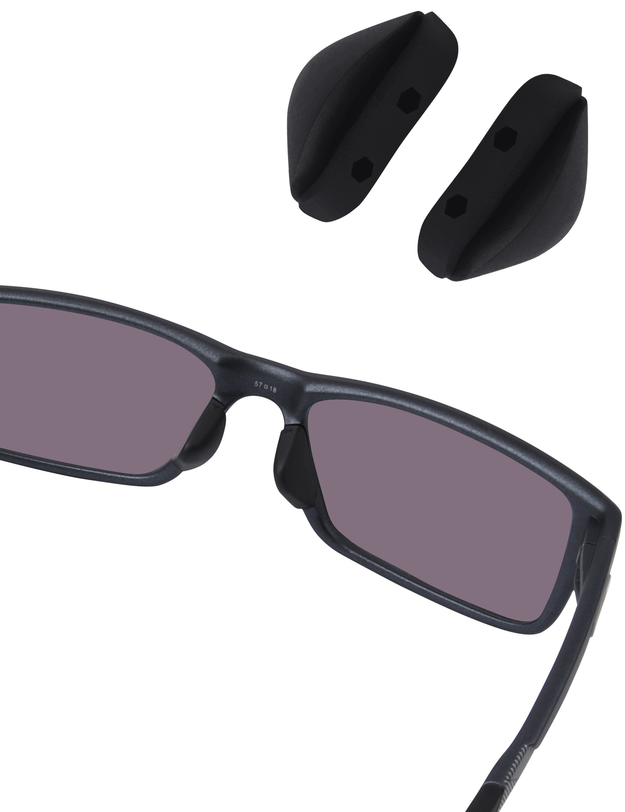 Custom Nose Pads for Oakley Plank 2.0 OX8081 55mm Sunglasses – Custom ...