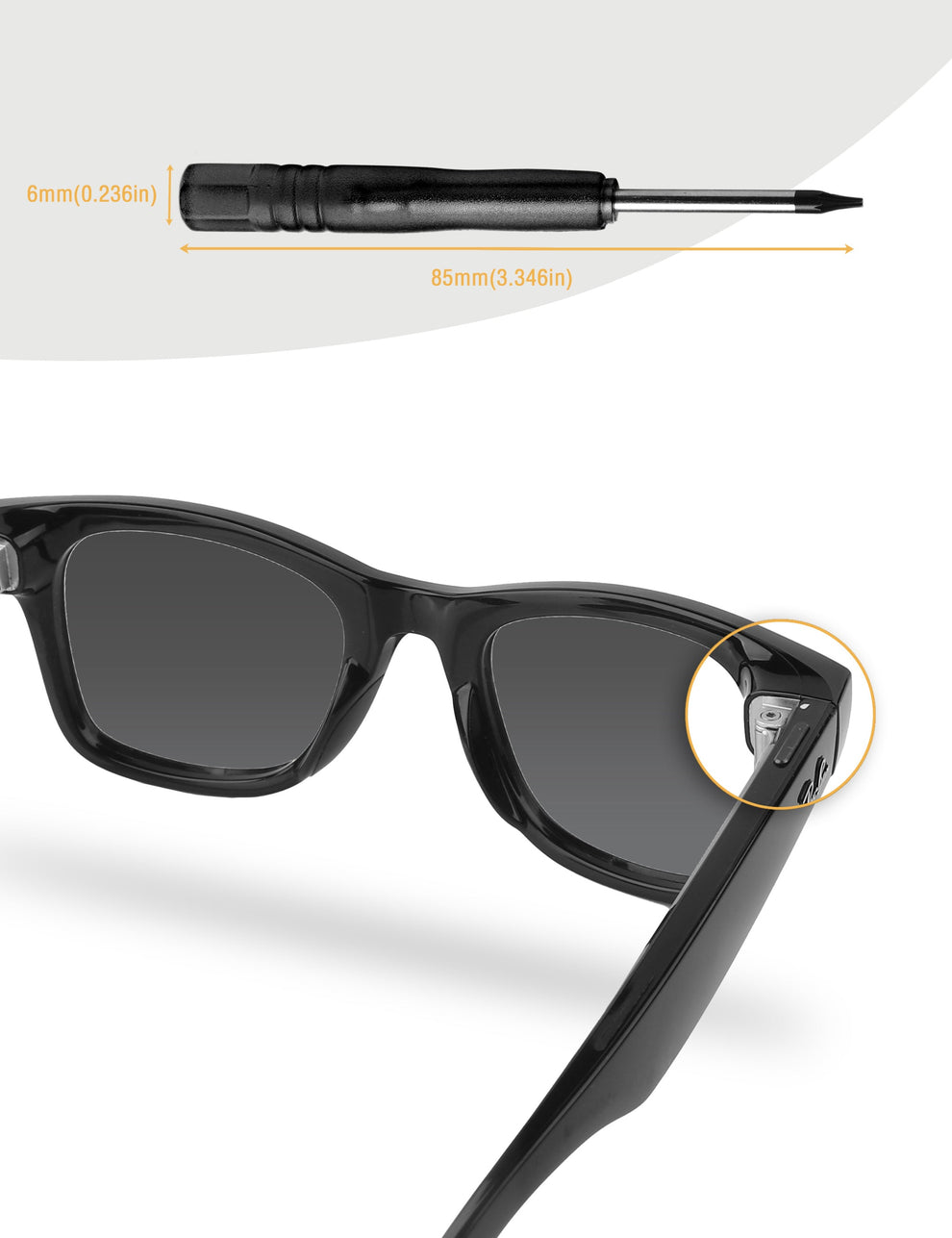 Custom Screwdriver for Oakley Badman Asian Fit OO6035 – Custom Lenses