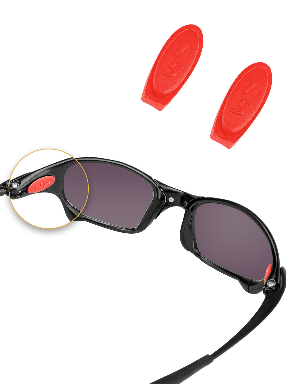 Custom Temple Shocks for Oakley Mars – Custom Lenses