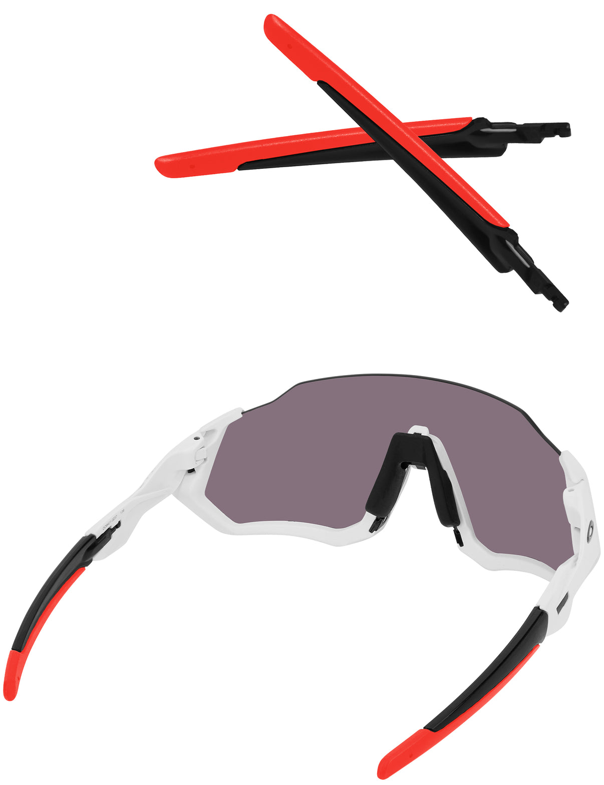 Custom Replacement Temple Sliders for Oakley Flight Jacket OO9401 ...